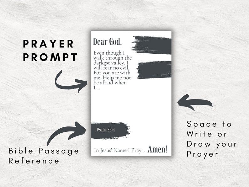 Prayer Tree: Christian Prayer Prompt Cards Inspired by Psalms ...