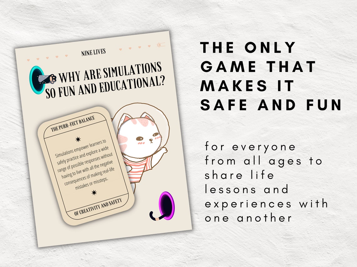 Nine Lives Real Life Redo Card Game for Children, Youth, and Young ...