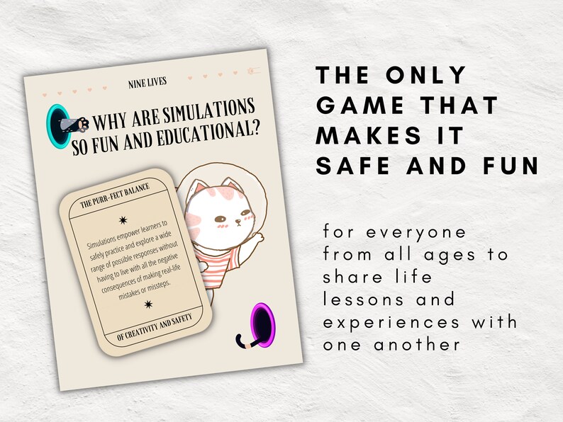 Nine Lives Real Life Redo Card Game for Children, Youth, and Young ...