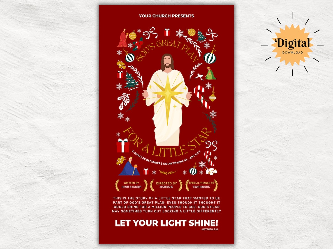 Christmas Nativity Play All-in-one Kit for Children and Teens ...