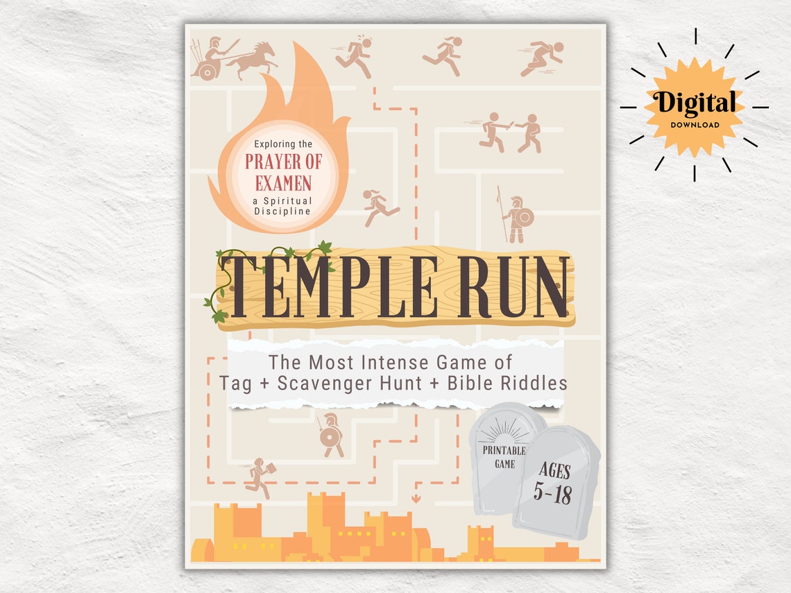 Temple Run | Scavenger Hunt Kit | Easter Egg Hunt | Children and Youth ...