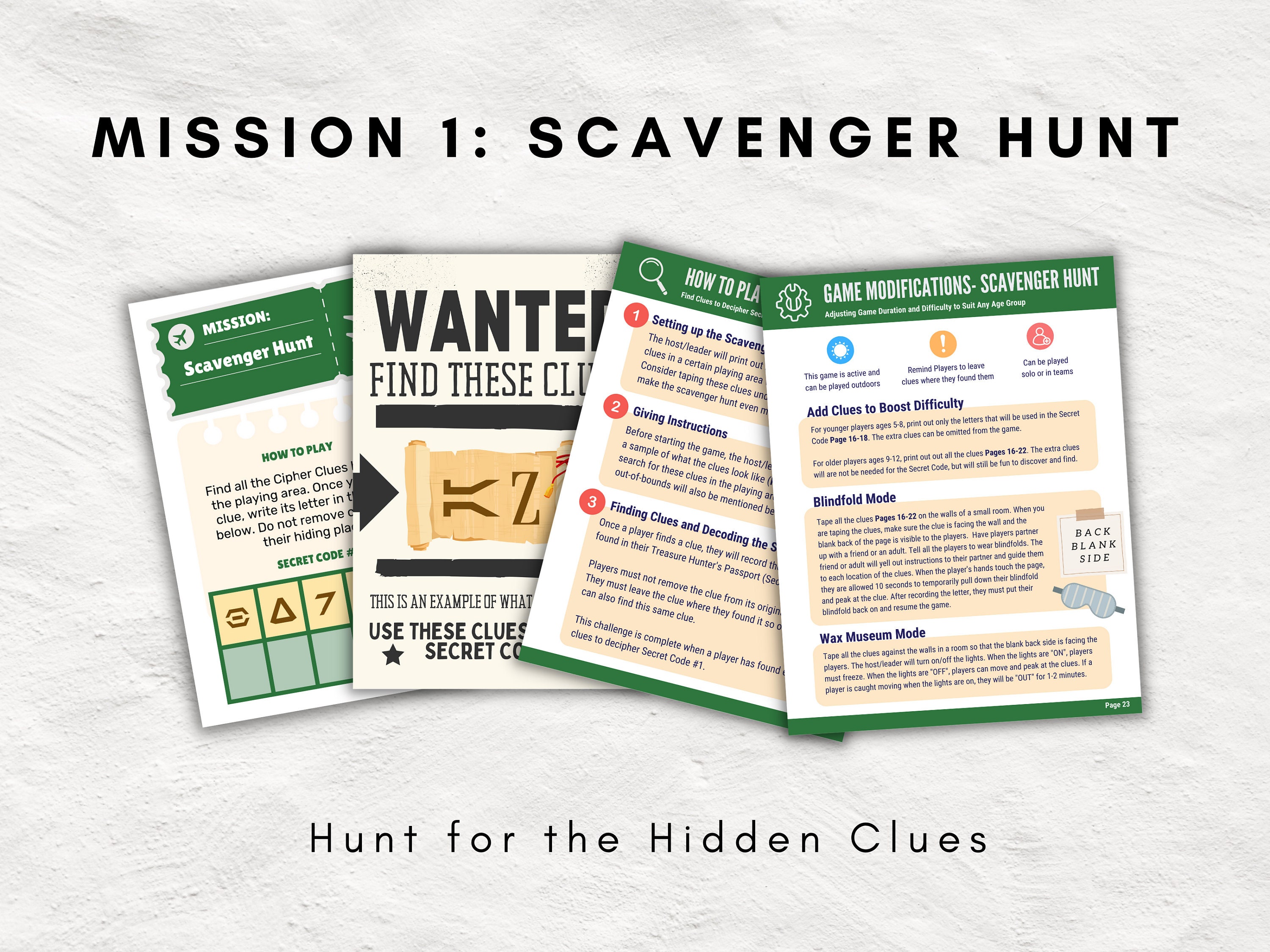 Epic Birthday Quest - DIY Printable Treasure Hunt Game for Kids ...