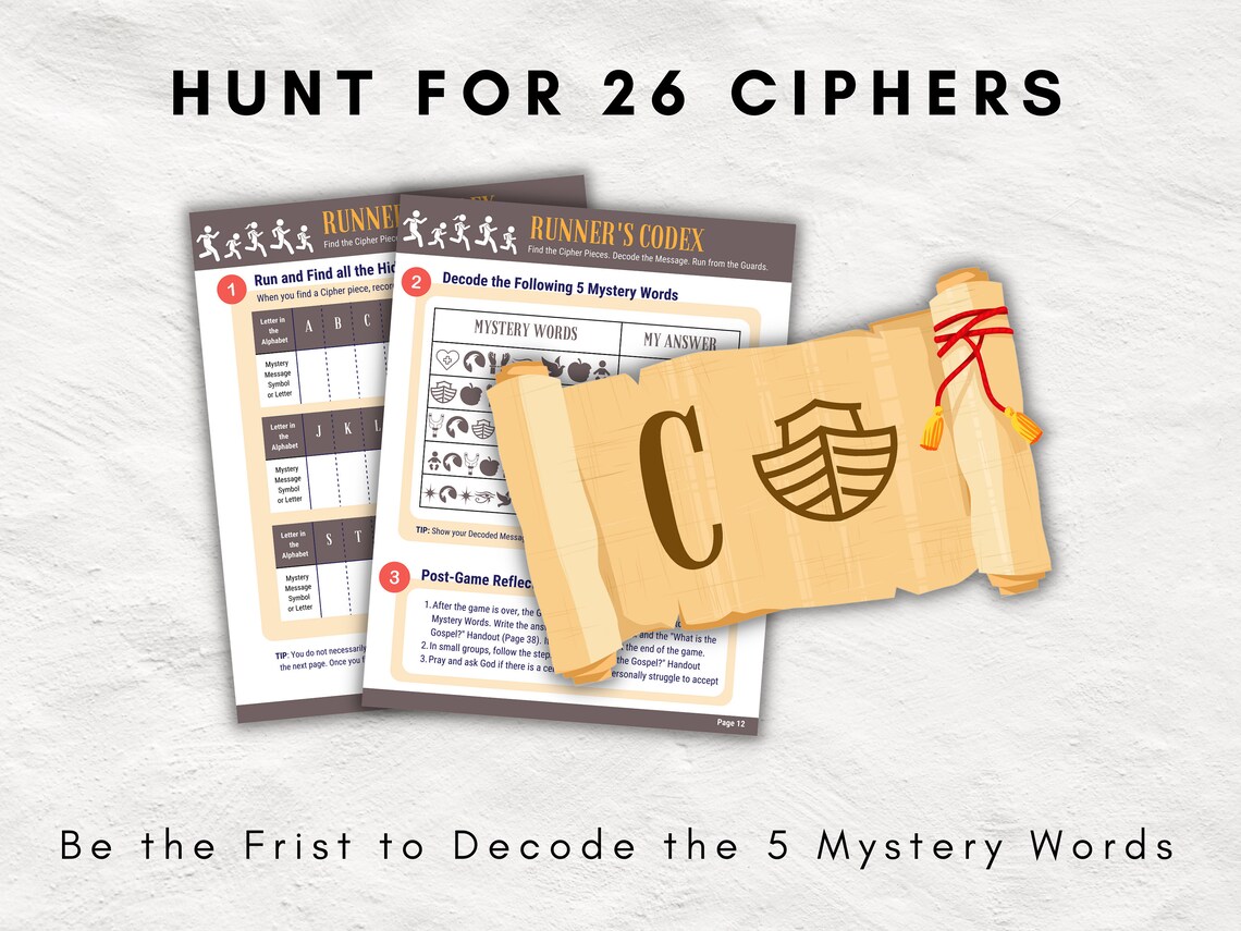 The 5 Steps of the Gospel Scavenger Hunt Kit Gospel of Salvation Tract ...