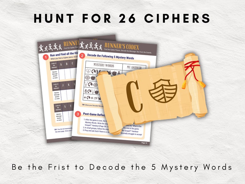 The 5 Steps of the Gospel | Scavenger Hunt Kit | Gospel of Salvation ...