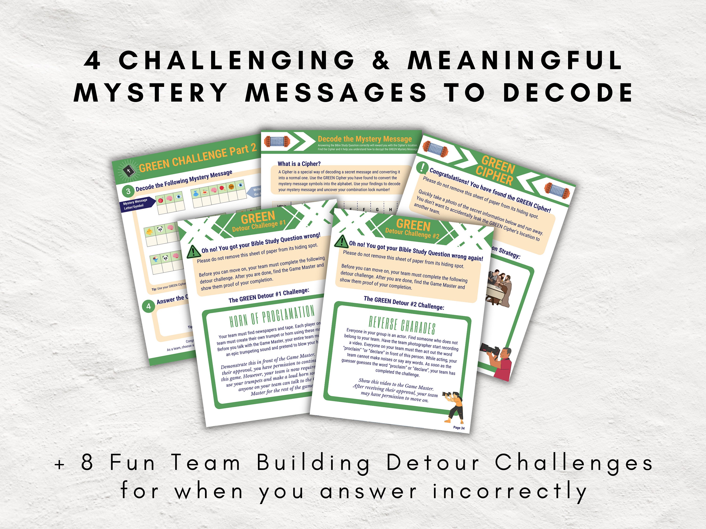 Bible Study Escape Room Game 1 John 1 Finding Evidence That God is Real ...