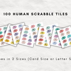 Human Scrabble Icebreaker & Teambuilder Game | Classroom | Youth Group ...