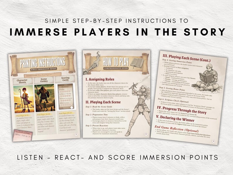 David & Goliath Bible Game | Immersive Christian Lesson for Youth and ...