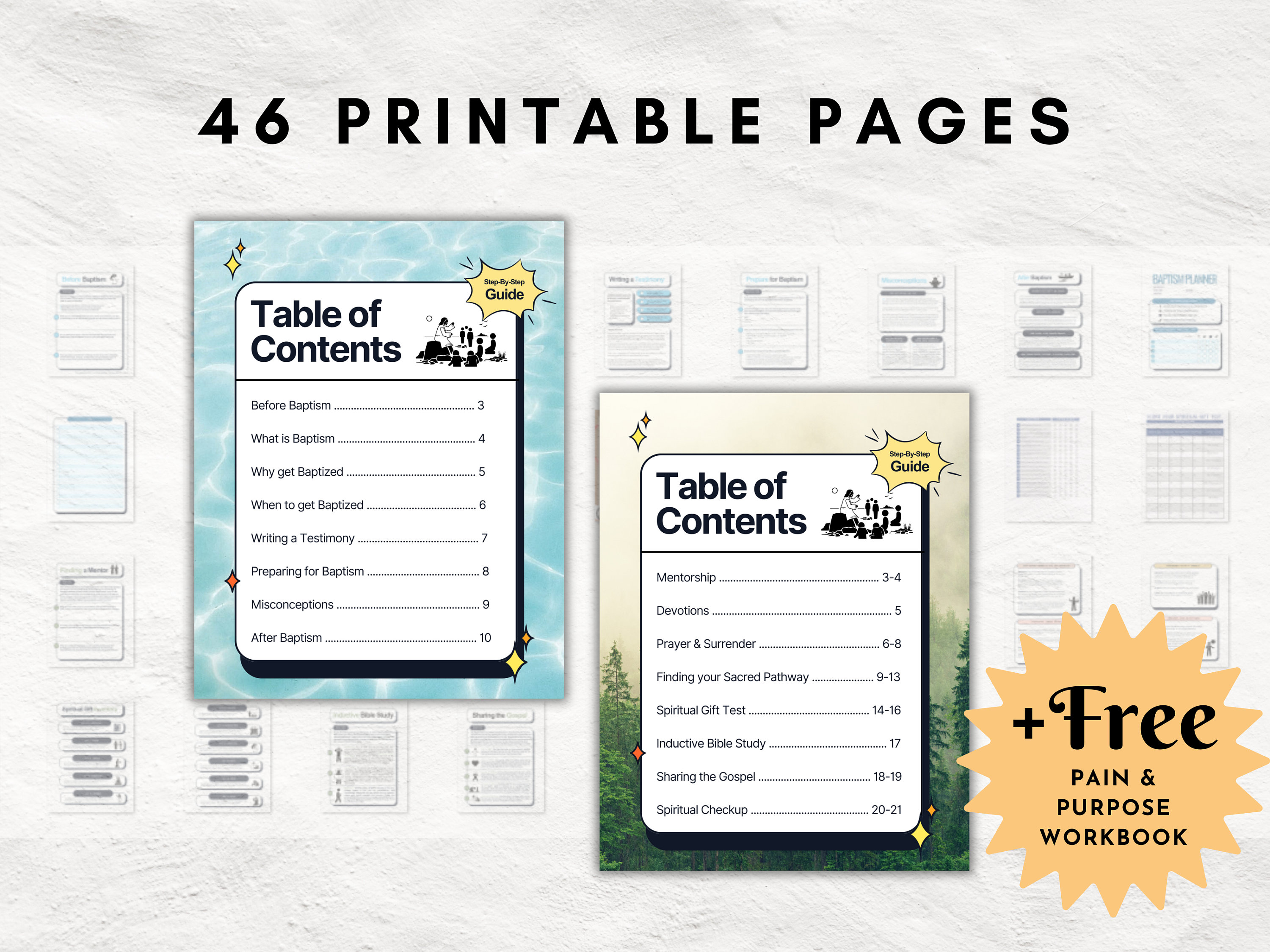 Christian Baptism and Discipleship Guide and Toolkit | Editable ...
