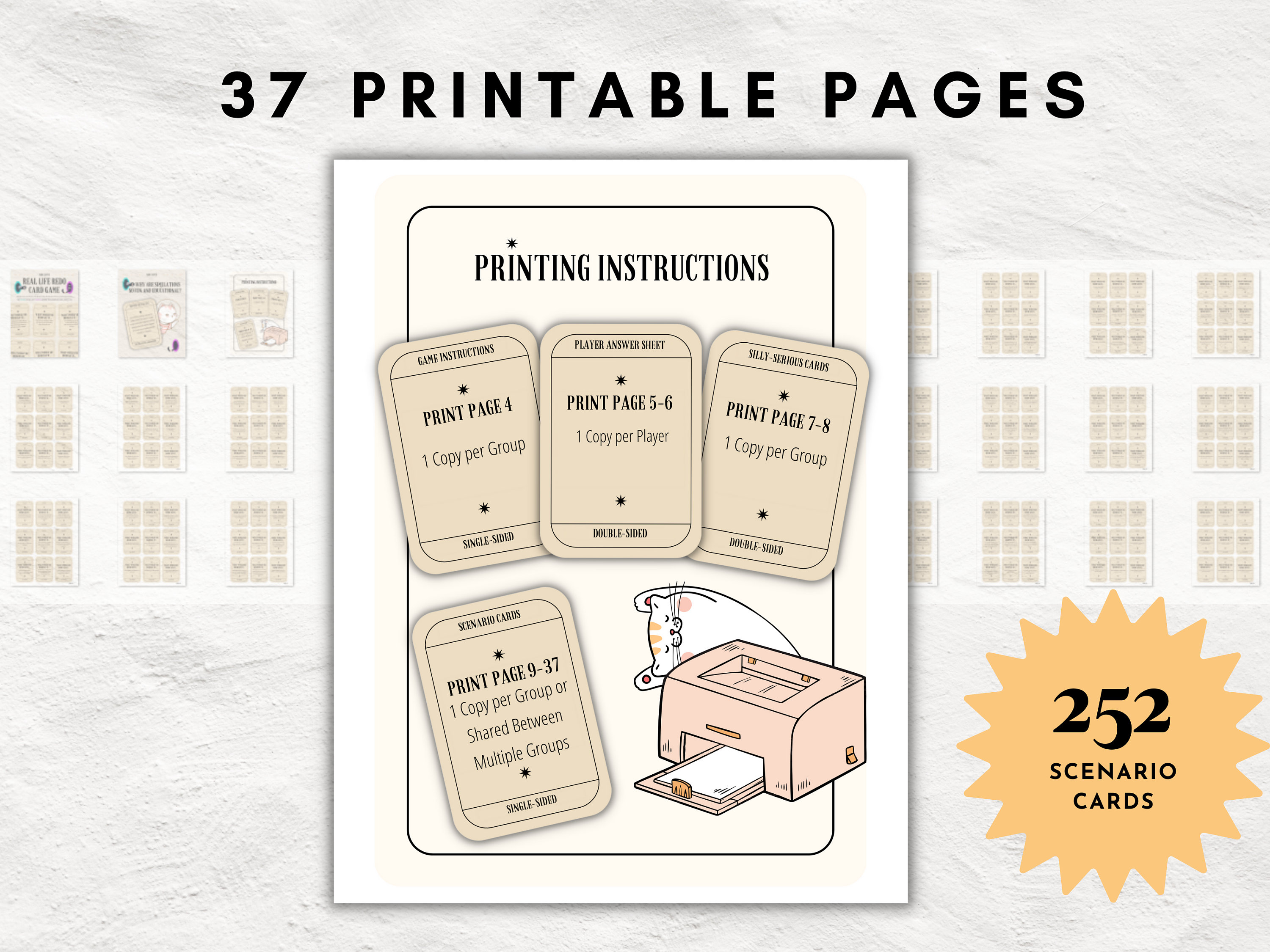 Nine Lives Real Life Redo | Card Game for Children, Youth, and Young ...