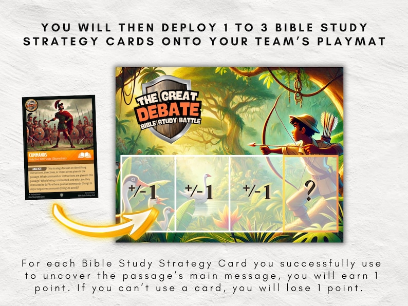 The Great Debate: Bible Study Battle – Inductive Bible Study Game ...