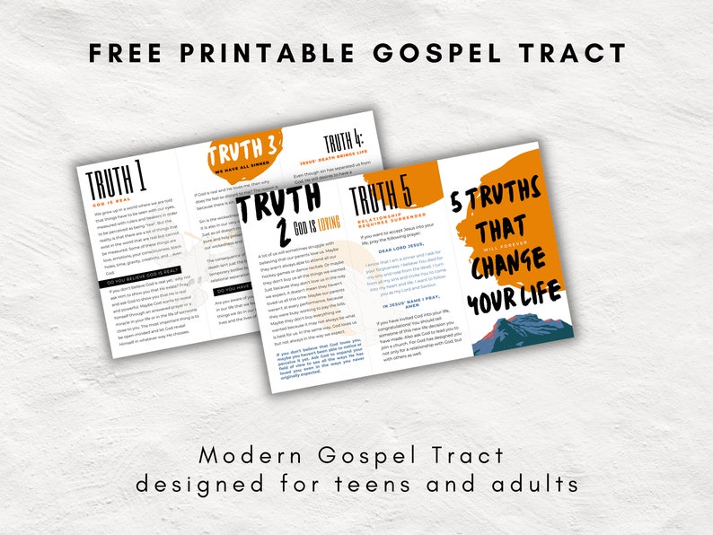 The 5 Steps of the Gospel Scavenger Hunt Kit Gospel of - Etsy