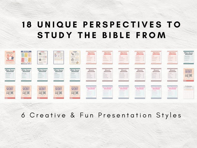 Inductive Bible Study Game for Teens and Adults Chef Showdown Cook up ...