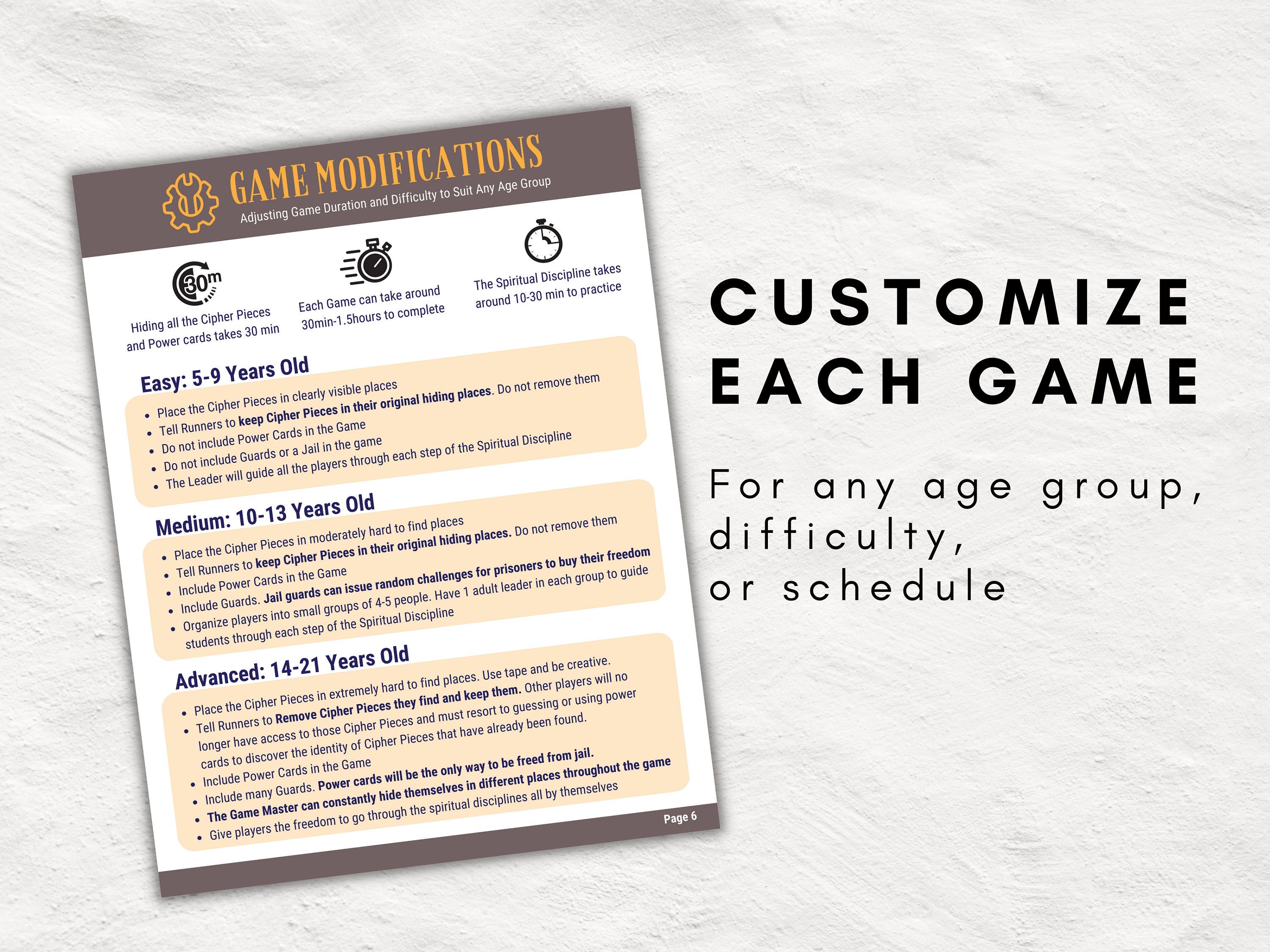 Temple Run | Scavenger Hunt Kit | Easter Egg Hunt | Children and Youth ...