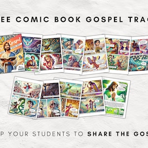 100 Printable Bible Trading Cards | New Testament Character Collection ...
