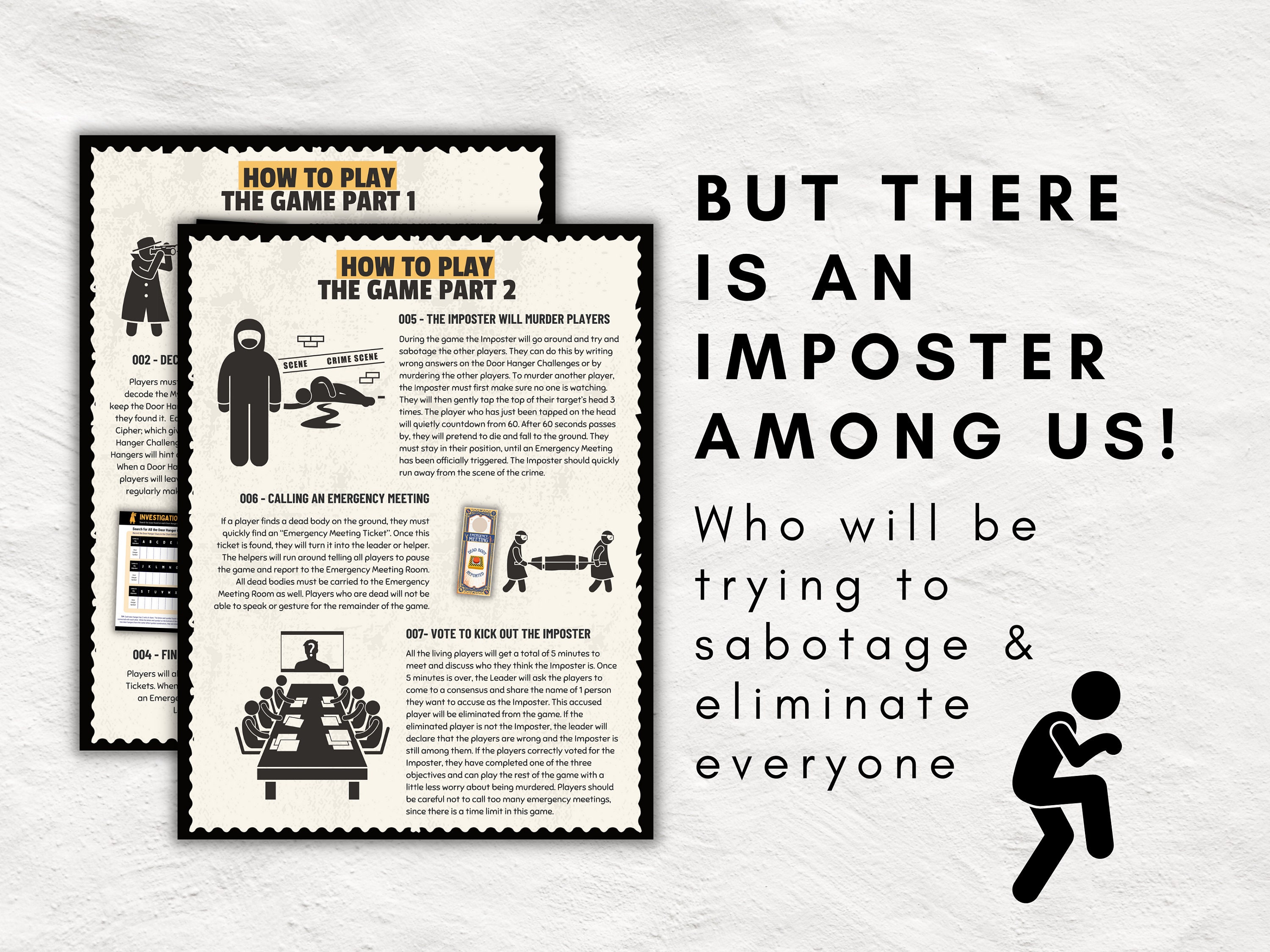 Uncover Your Spiritual Gifts Imposter Among Us Printable Youth Group ...