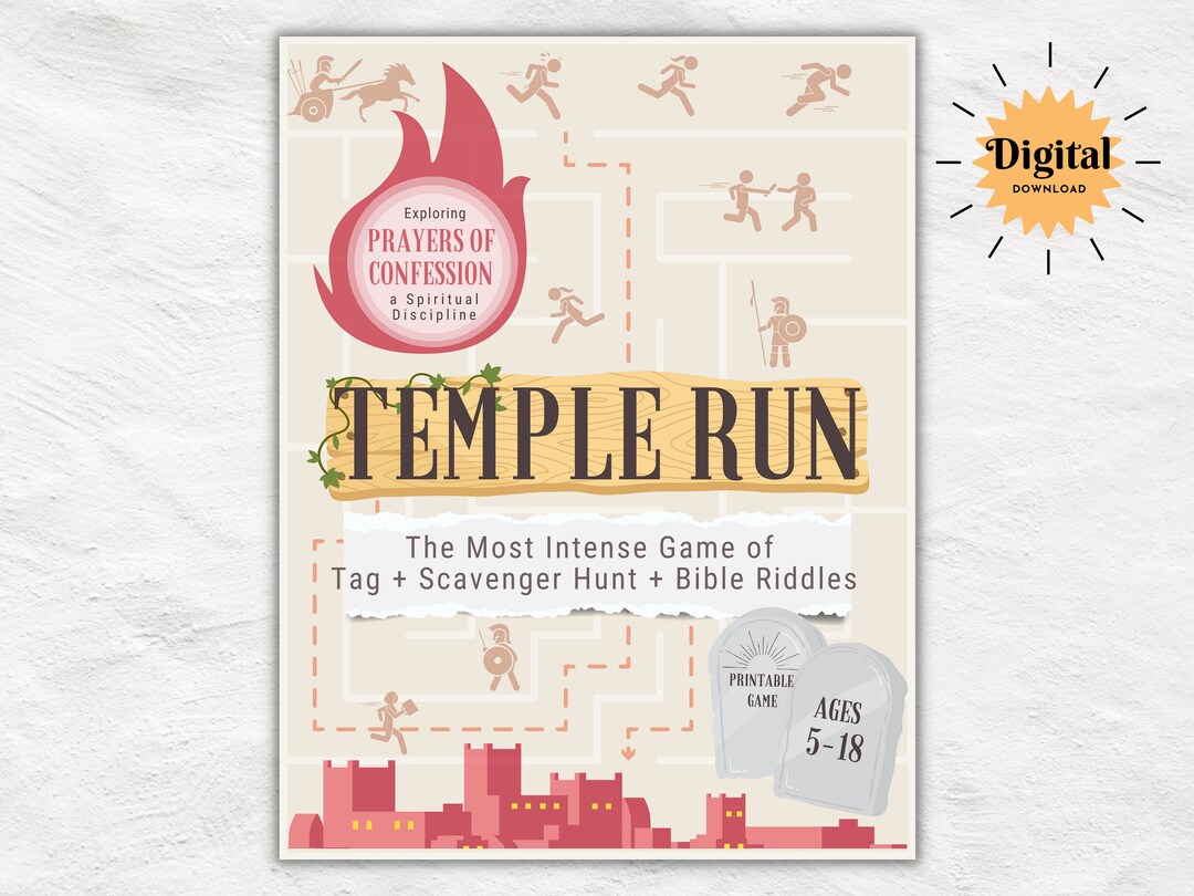 Temple Run | Scavenger Hunt Kit | Easter Egg Hunt | Children and Youth ...