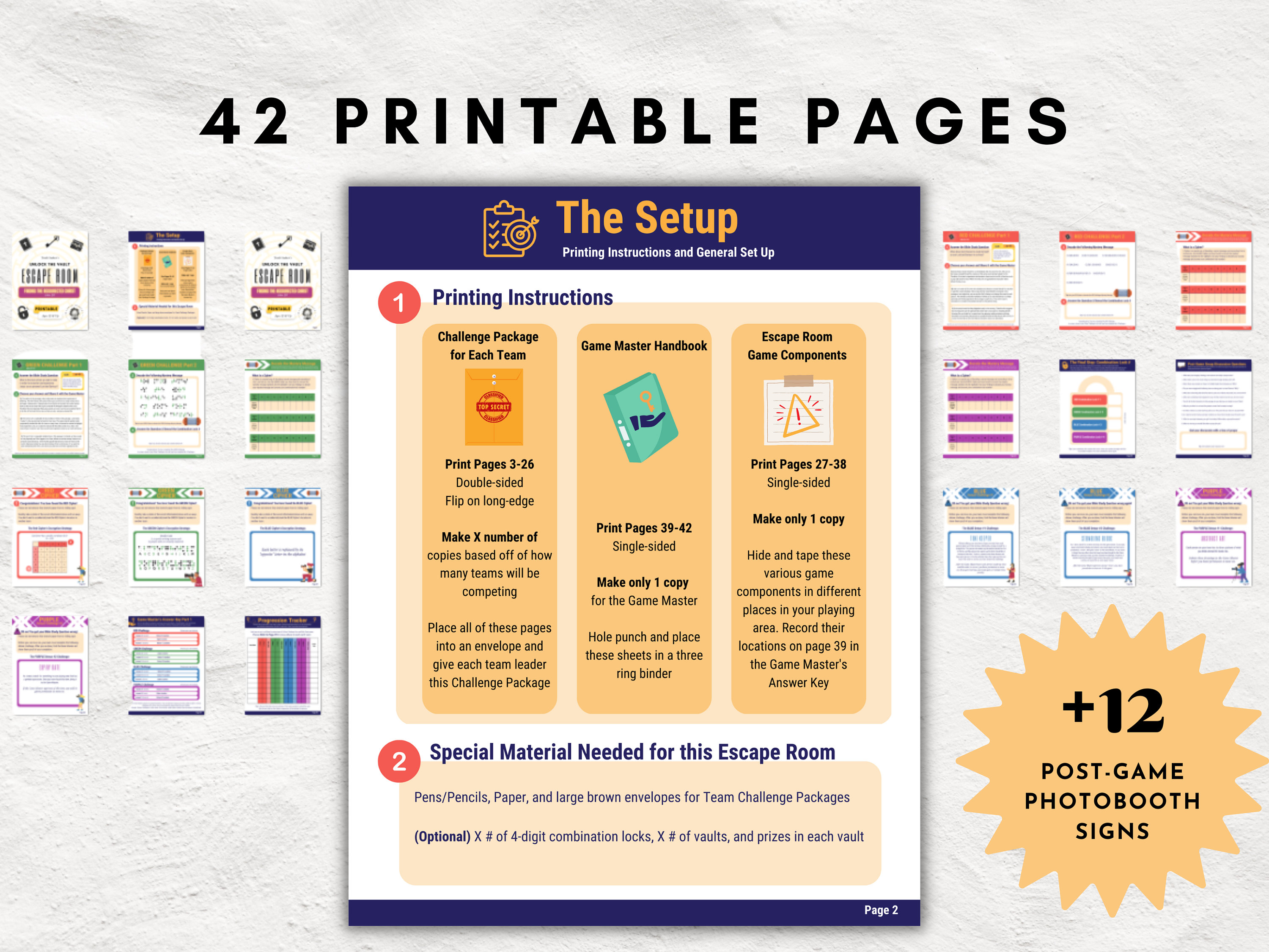 KJV Bible Study Escape Room Game John 20 Resurrection Easter Escape ...