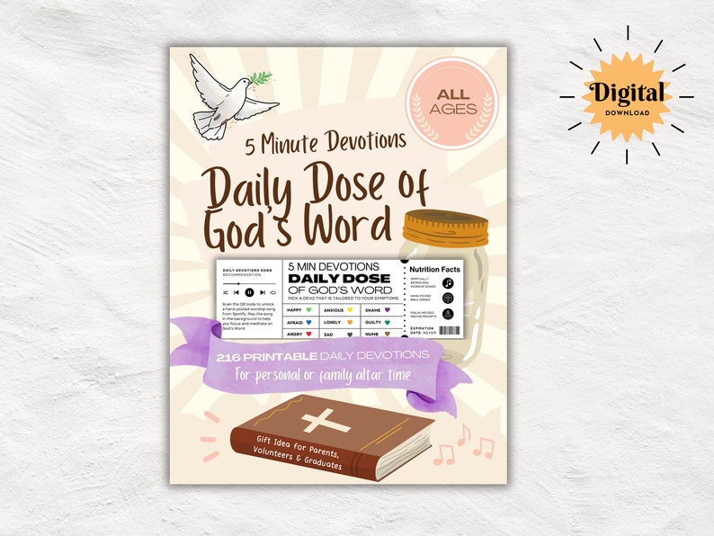 Christian Devotion Jar Printable | 216 Reflection Tickets With Worship ...