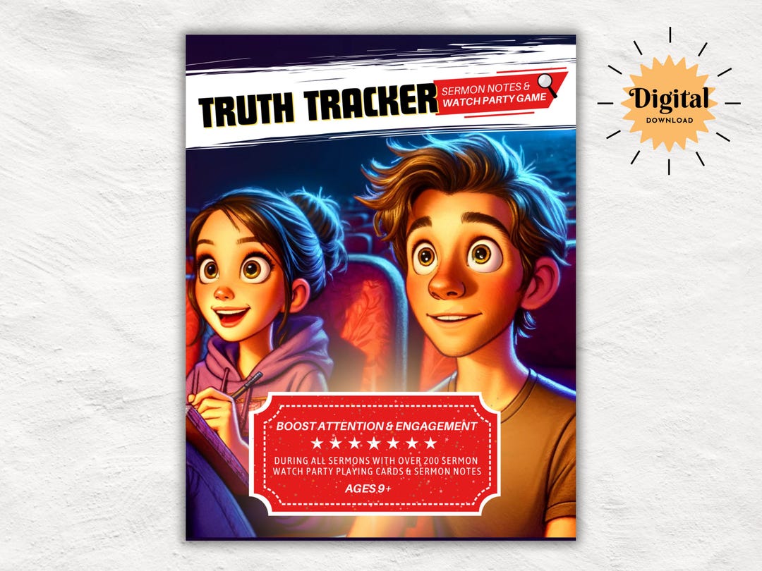Truth Tracker: Sermon Notes and Watch Party Game | Fun & Engaging ...