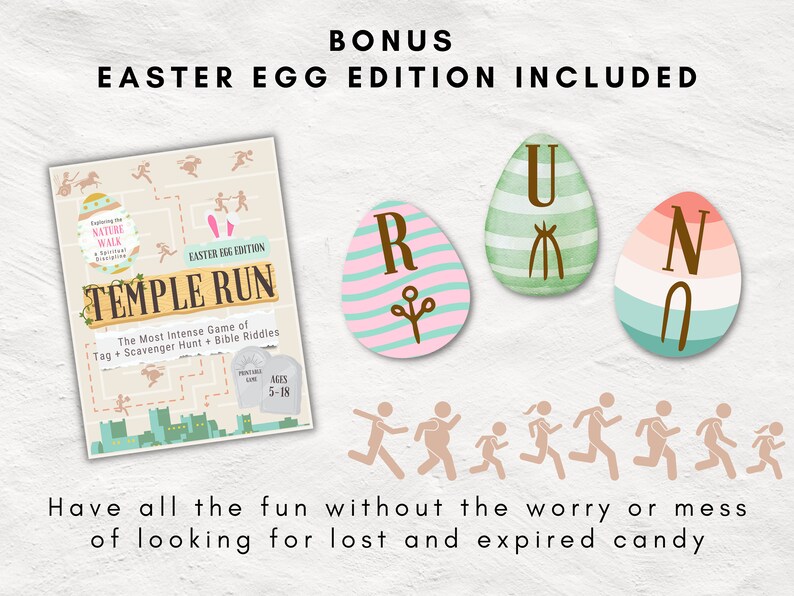 Temple Run | Scavenger Hunt Kit | Easter Egg Hunt | Children and Youth ...