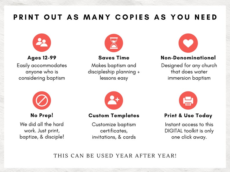 Christian Baptism and Discipleship Guide and Toolkit | Editable ...