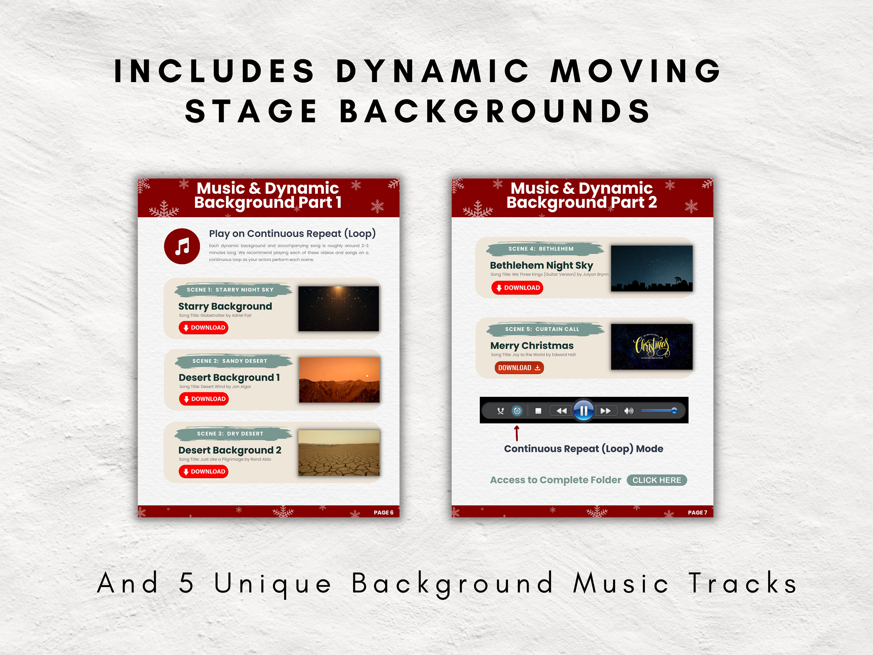 Christmas Nativity Play All-in-one Kit for Children and Teens ...