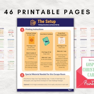 Christmas Escape Room Quest | Luke 2 | Nativity Bible Study Escape Room ...