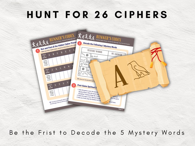 Temple Run | Scavenger Hunt Kit | Gospel of Salvation Tract | Church ...