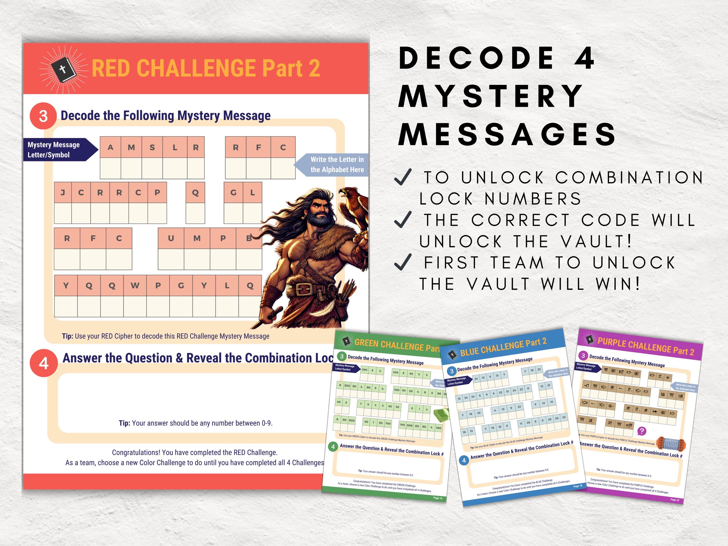 Bible Study Christmas Escape Room for Teens – Isaiah 9 Game | Youth ...