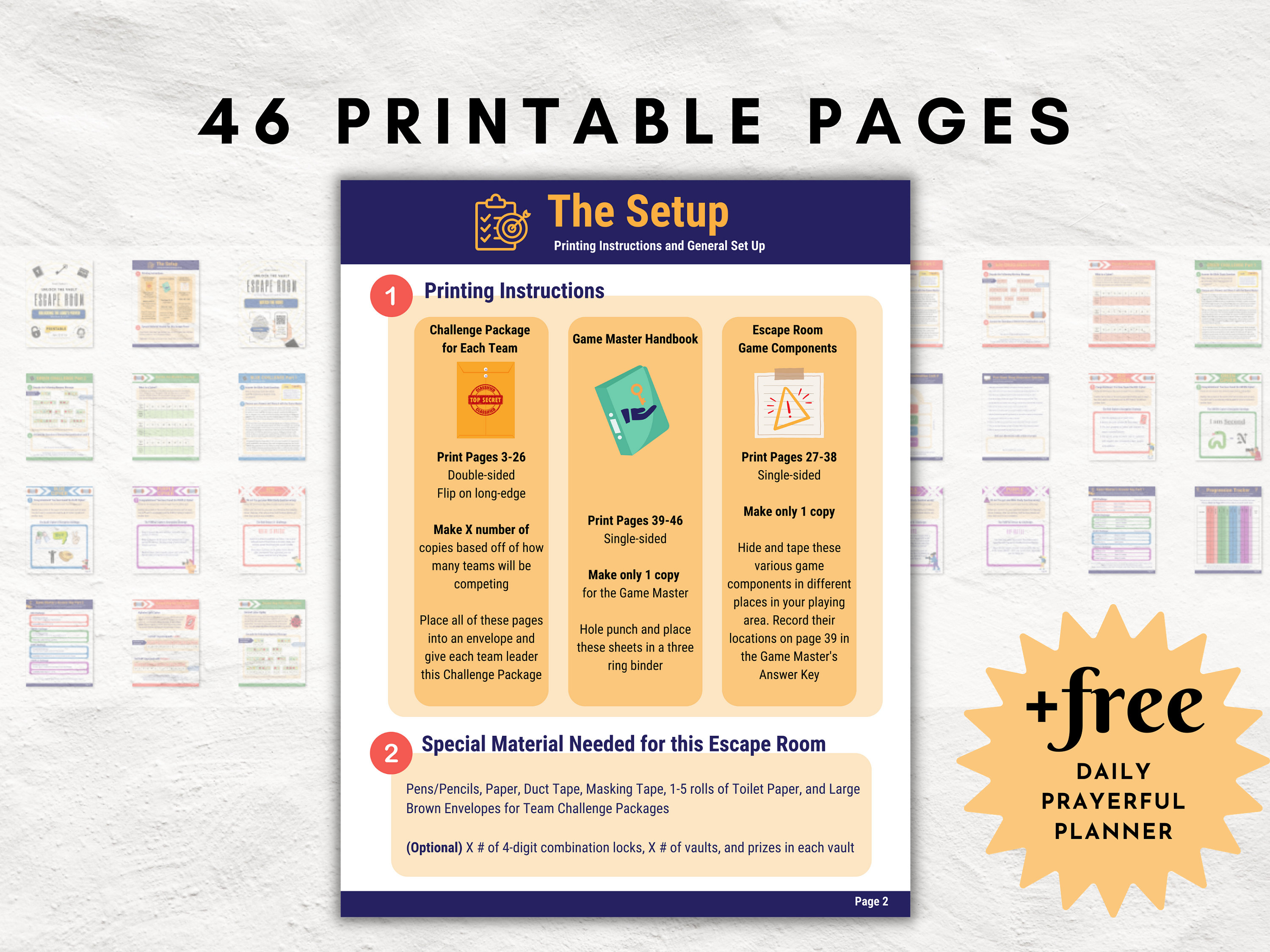 Unlocking the Lord's Prayer Bible Study Escape Room Kit for Teens ...