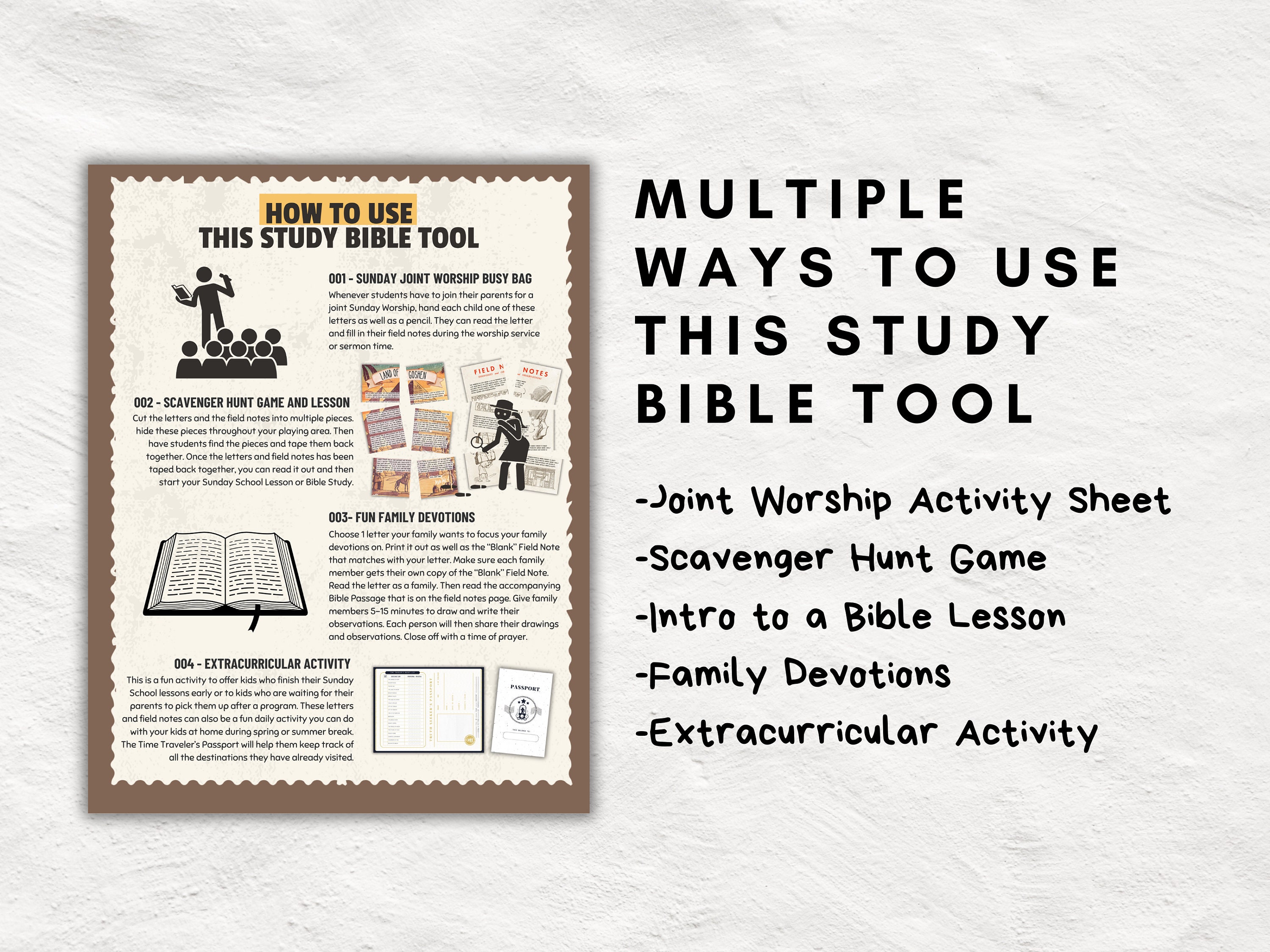 Letters From a Bible Time Traveler Adventure Bundle | Creative Study ...