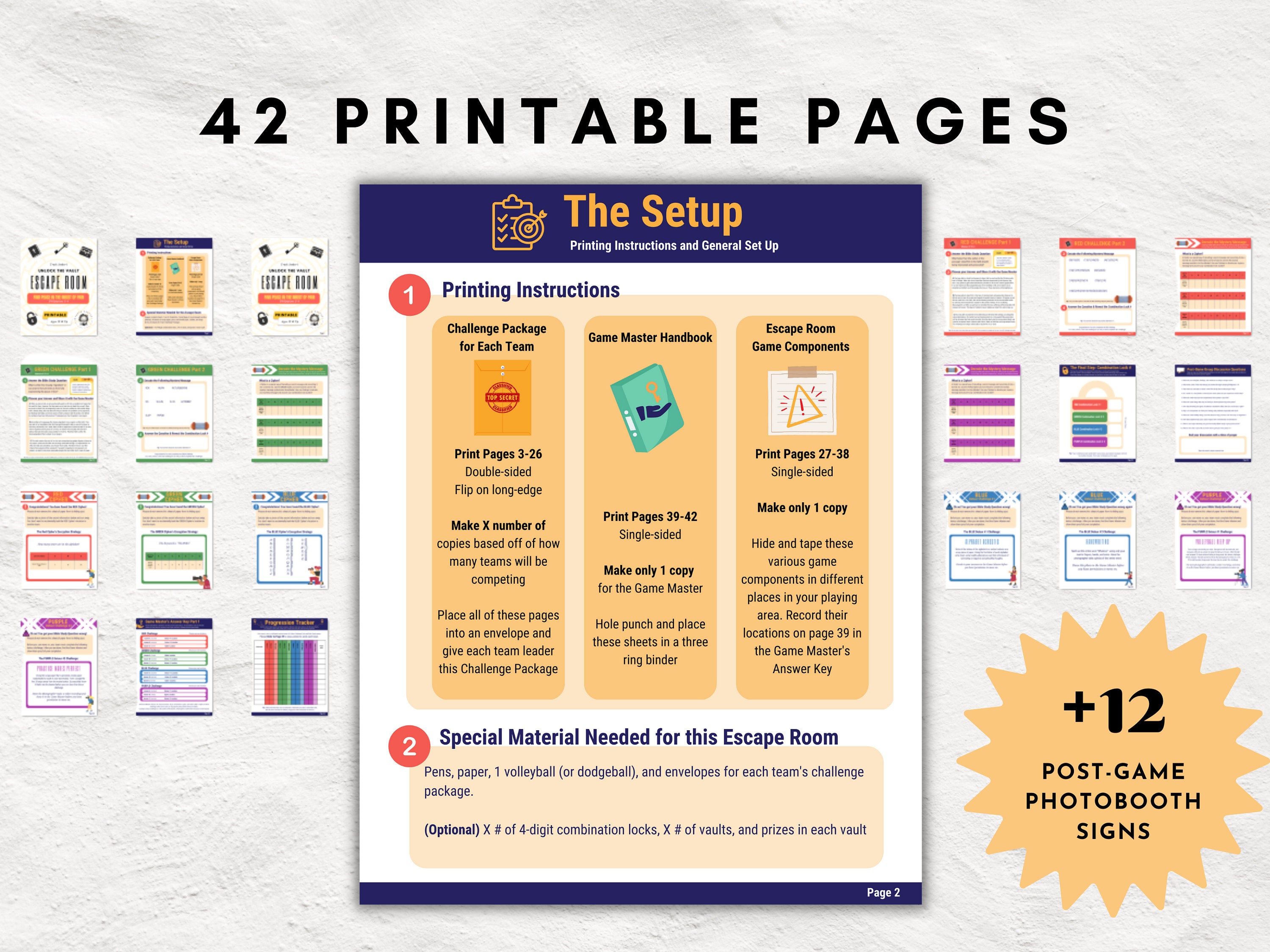 KJV Bible Study Escape Room Game Philippians 3-4 Fun Escape Room ...