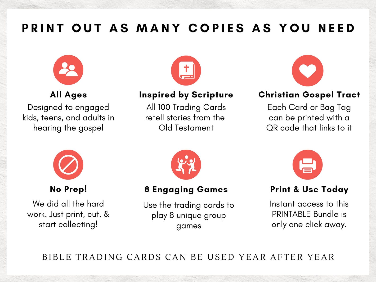 100 Printable Bible Trading Cards | Guardians of God's Word | Old ...