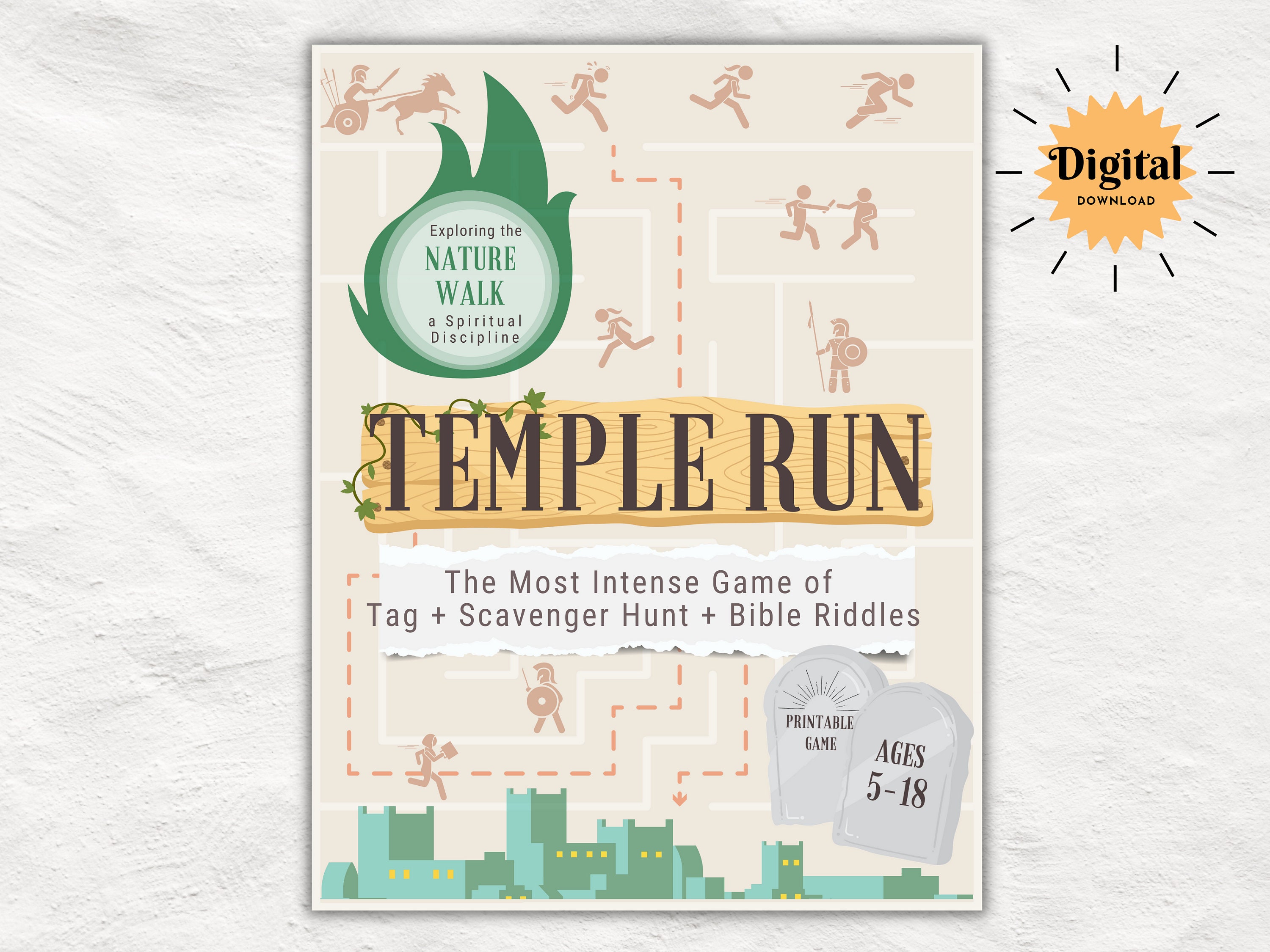 Temple Run | Scavenger Hunt Kit | Easter Egg Hunt | Children and Youth ...