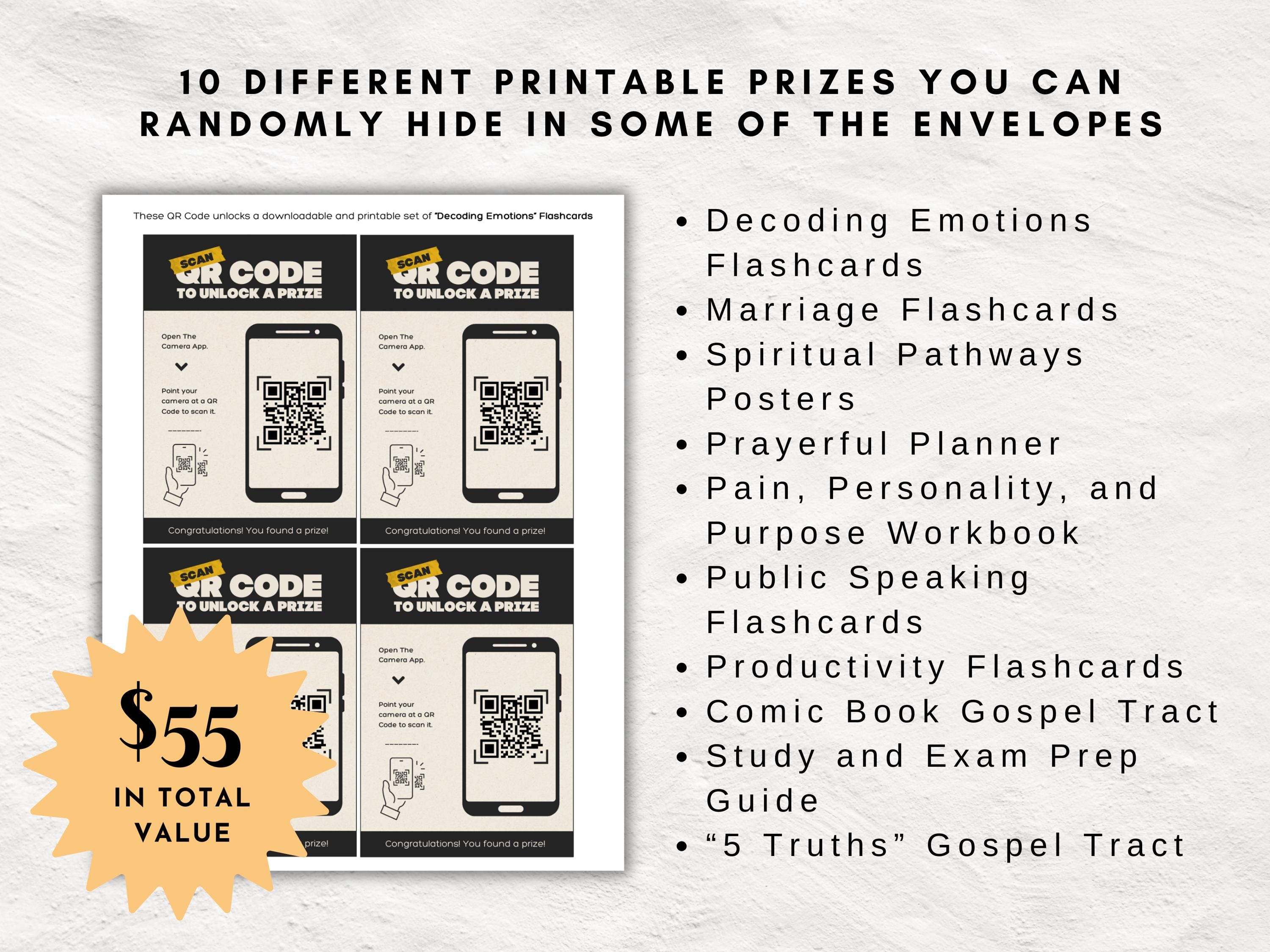 Mystery Envelope Fundraiser Printable Kit | Ultimate Church Fundraiser ...