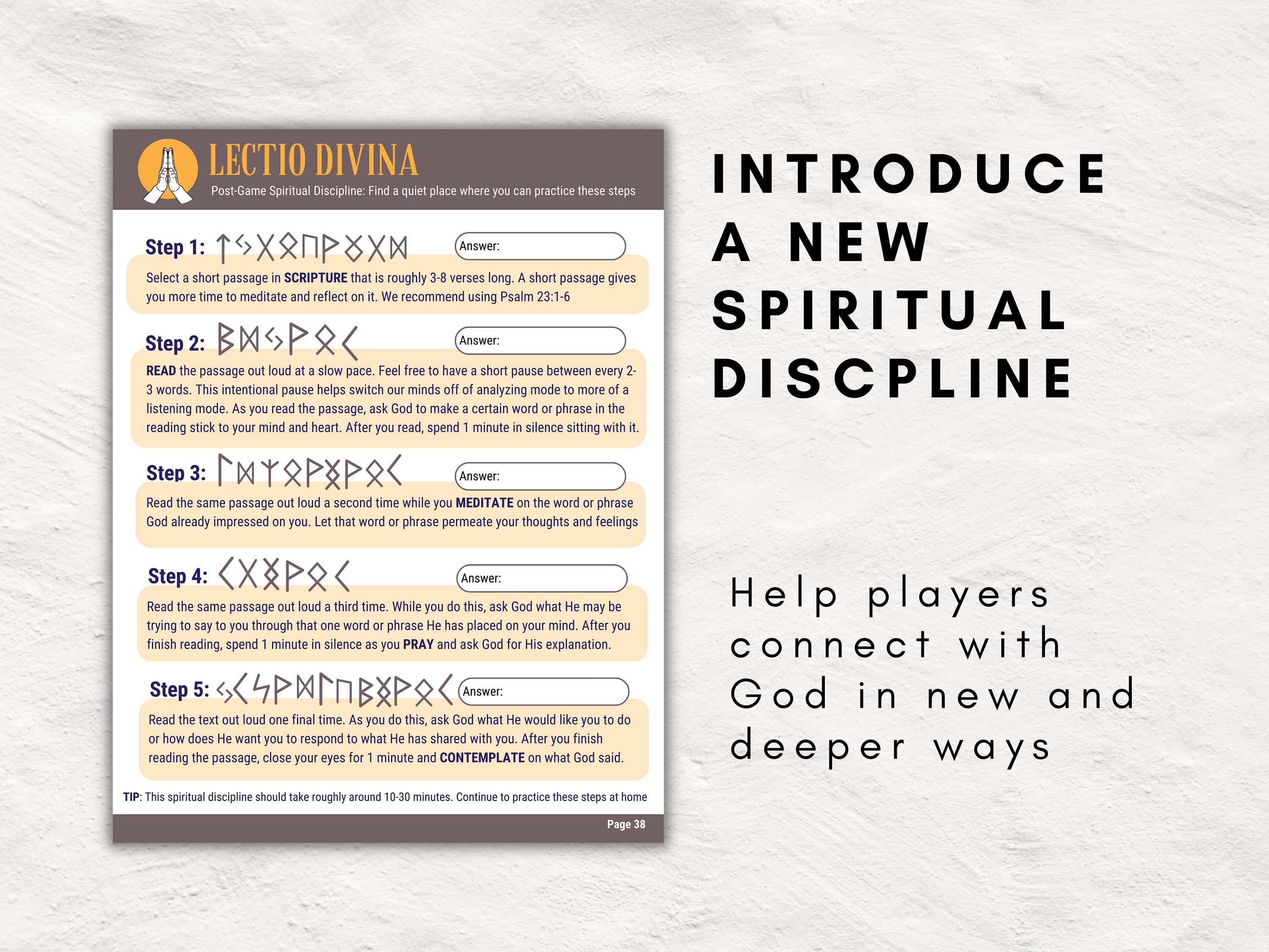 Temple Run Scavenger Hunt Kit Easter Egg Hunt Children and Youth ...