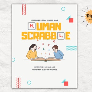 Human Scrabble Icebreaker & Teambuilder Game Classroom Youth Group ...