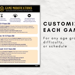 The Mole | Murder Mystery Game | Pharaoh and the 10 Plagues | Children ...