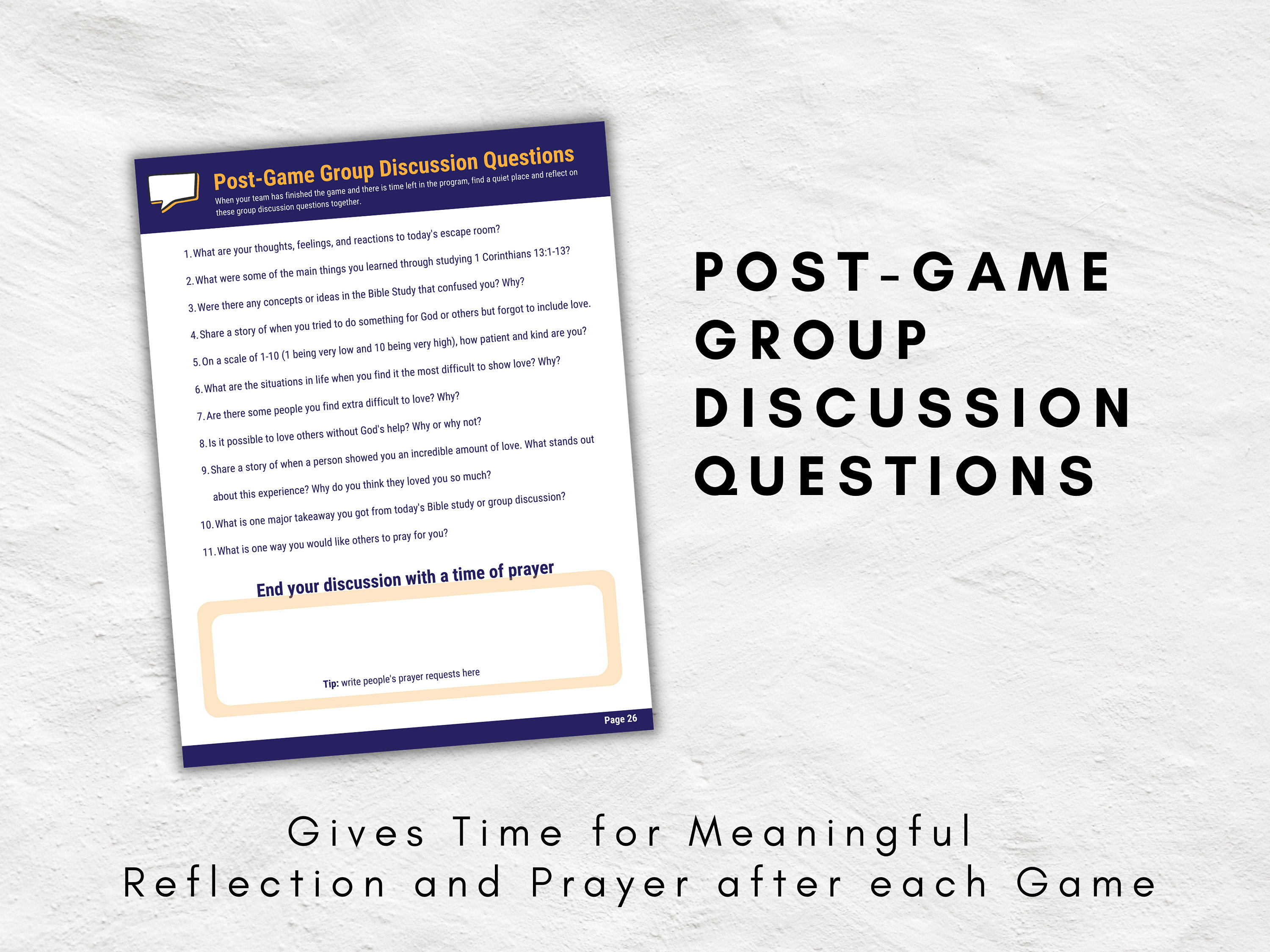 Rediscover Real Love Fun Bible Study Escape Room Game for Teens ...