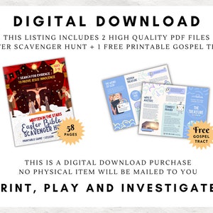 Easter Scavenger Hunt Game & Lesson for Children and Teens ...