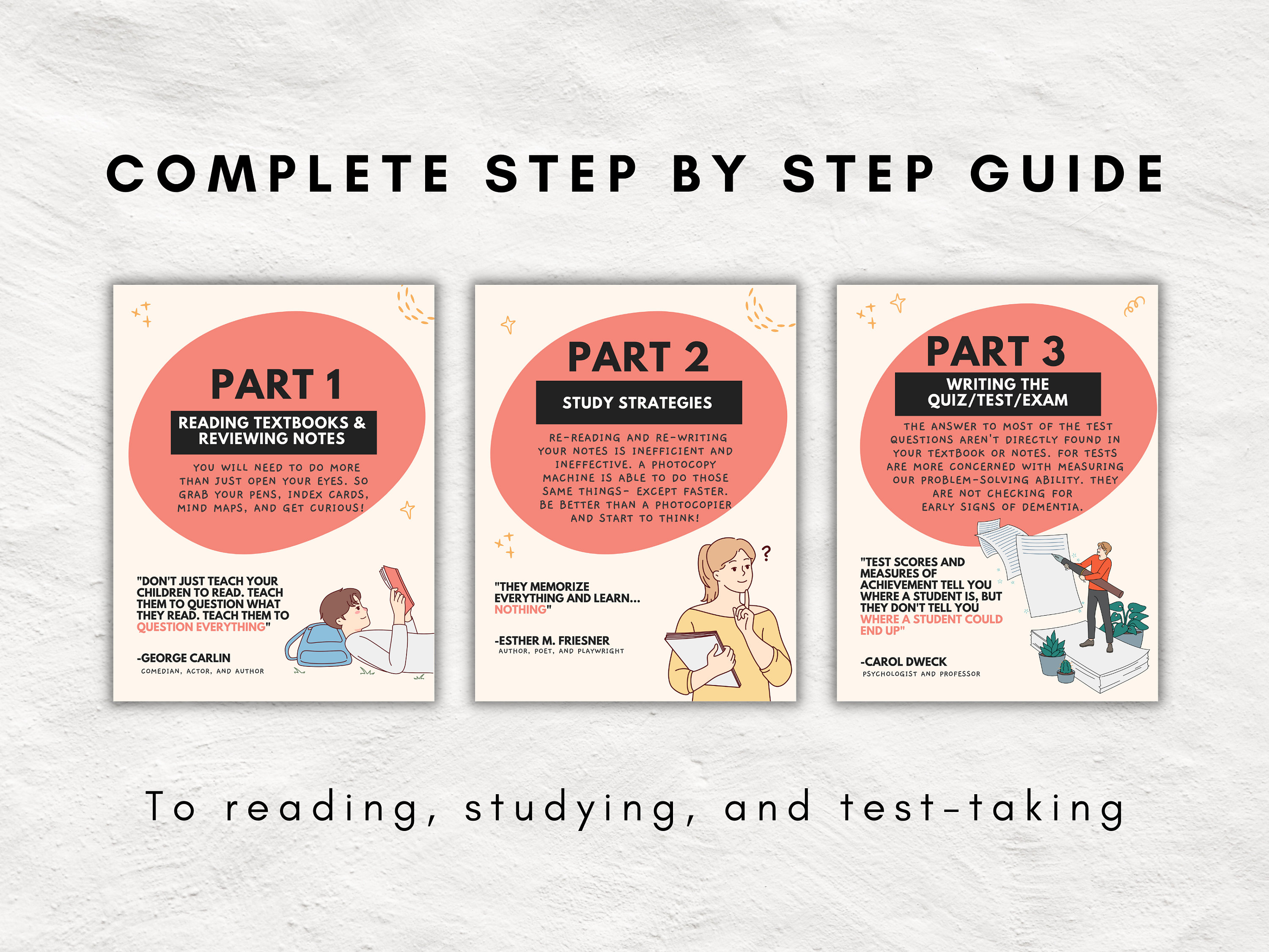 Ultimate Exam Prep Kit Student Planner Printable Study and Test-taking ...