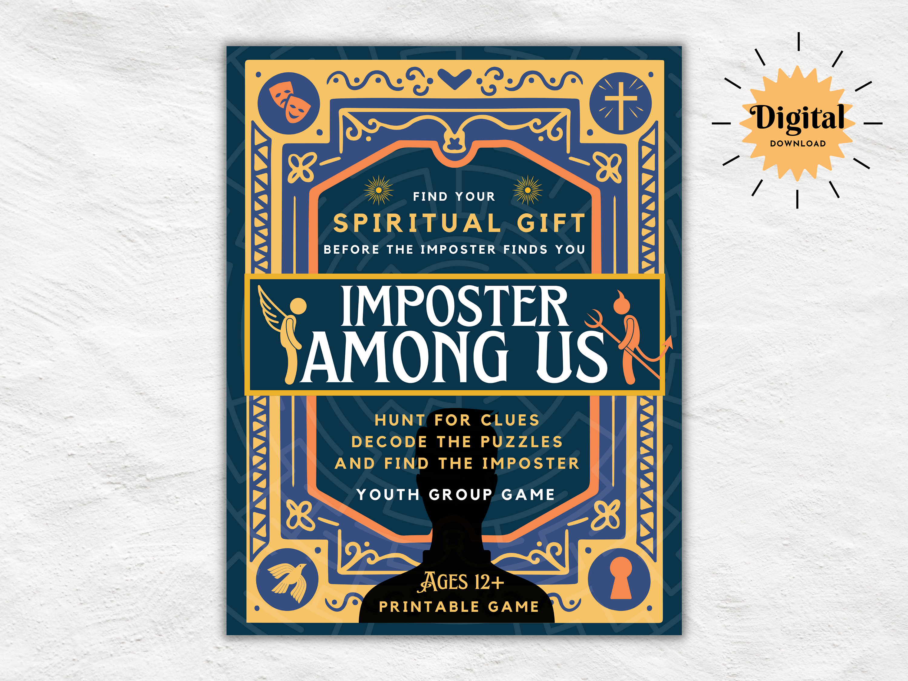 Uncover Your Spiritual Gifts Imposter Among Us Printable Youth Group ...
