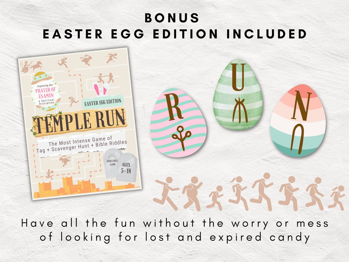 Temple Run | Scavenger Hunt Kit | Easter Egg Hunt | Children and Youth ...