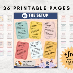 Inductive Bible Study Game for Teens and Adults | Chef Showdown | Cook ...