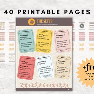 Temple Run | Scavenger Hunt Kit | Gospel of Salvation Tract | Church ...