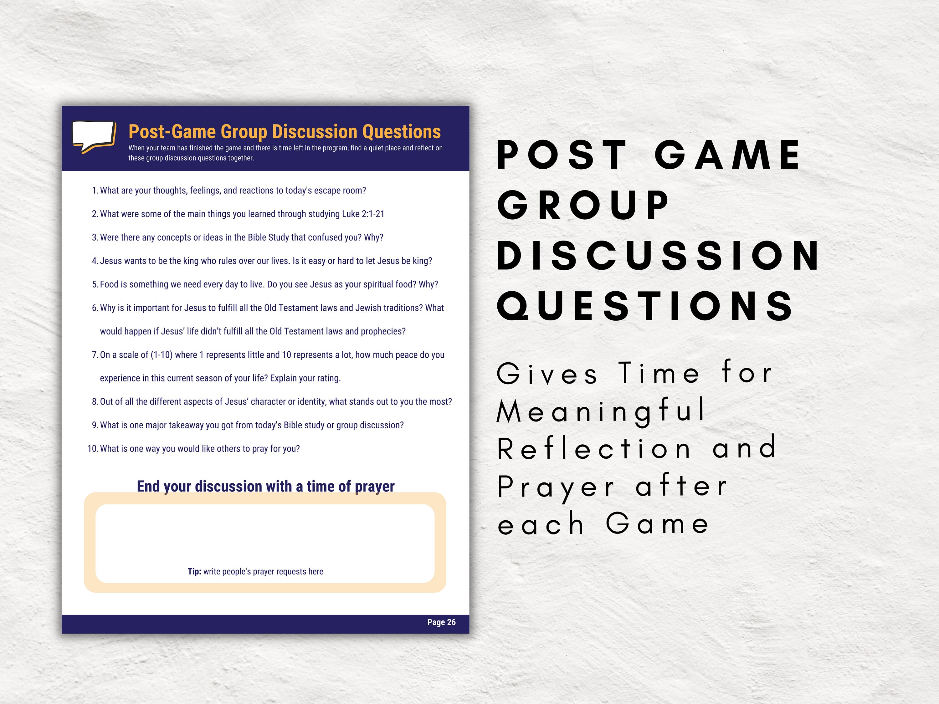 Christmas Escape Room Quest Luke 2 Nativity Bible Study Escape Room ...