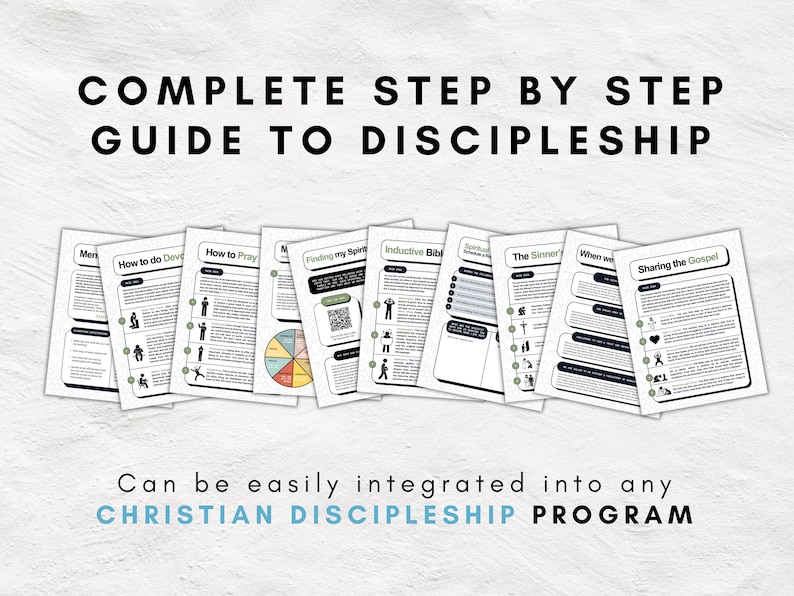 Christian Baptism and Discipleship Guide and Toolkit | Editable ...