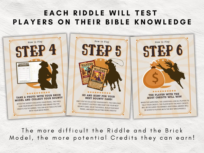 Brick Builder’s Bounty Hunt | Printable Christian Brick Building Bible ...