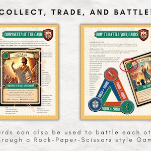 100 Printable Bible Trading Cards | Guardians of God's Word | New ...