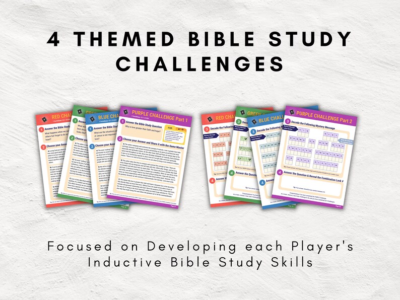 Rediscover Real Love | Fun Bible Study Escape Room Game for Teens ...